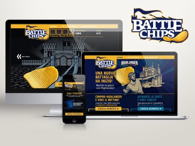 A-Tono lancia"Battlechips" per il brand Highlander di San Carlo - IndexFood