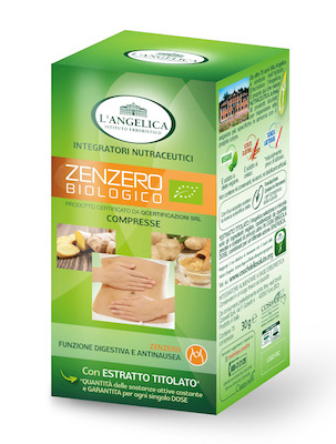 Integratore allo Zenzero BIO de L'Angelica, un prezioso aiuto dalla natura