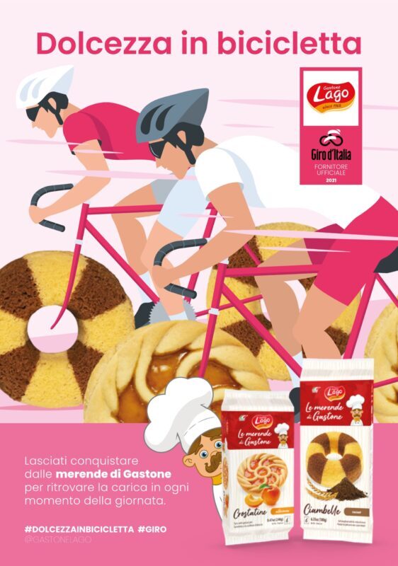 Lago Group è fornitore ufficiale del Giro D’Italia 2021 con Le merende ...