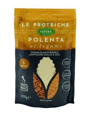 Molino Favero presenta Le Proteiche la nuova linea di polenta ai legumi