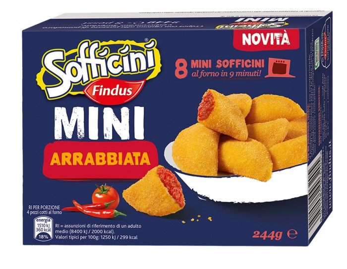 Sofficini Findus presenta... i nuovi Mini Sofficini Arrabbiata, ideali ...